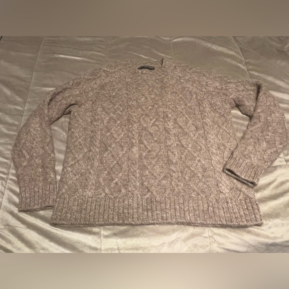 Peruvian Connection | Sweaters | Peruvian Connection Oatmeal Cable Knit ...